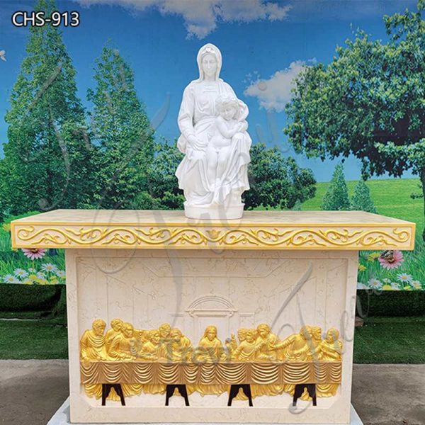 Large Catholic Marble Altar for Church Decor CHS-913- Religious statues ...